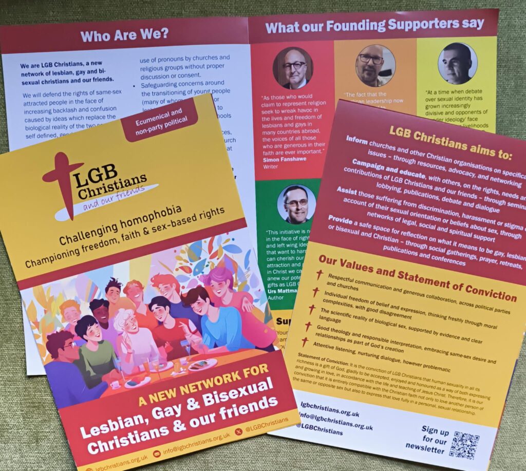 Request Leaflets | LGB Christians